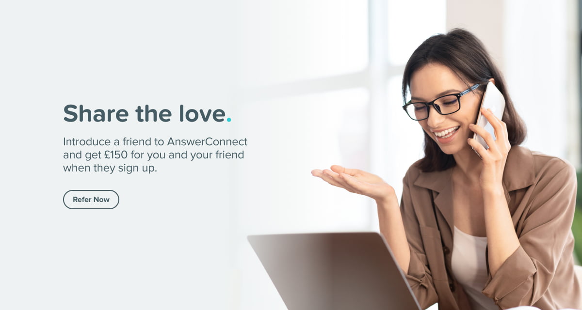 Refer A Friend And Earn | AnswerConnect